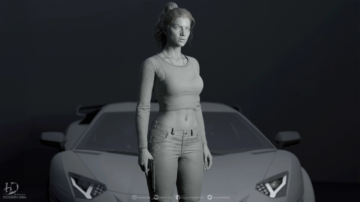 GTA 6 Lucia 3D Model By Hossein Diba 12 - GTAVice.net