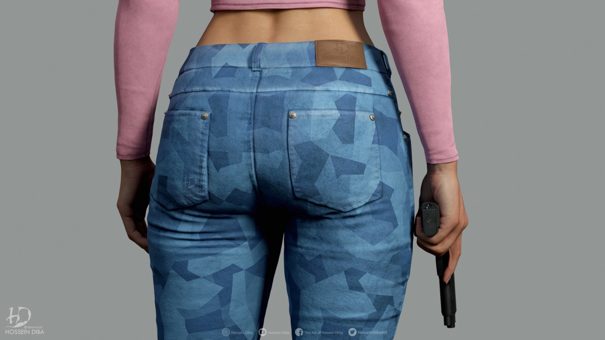 GTA 6 Lucia 3D Model By Hossein Diba 50 - GTAVice.net