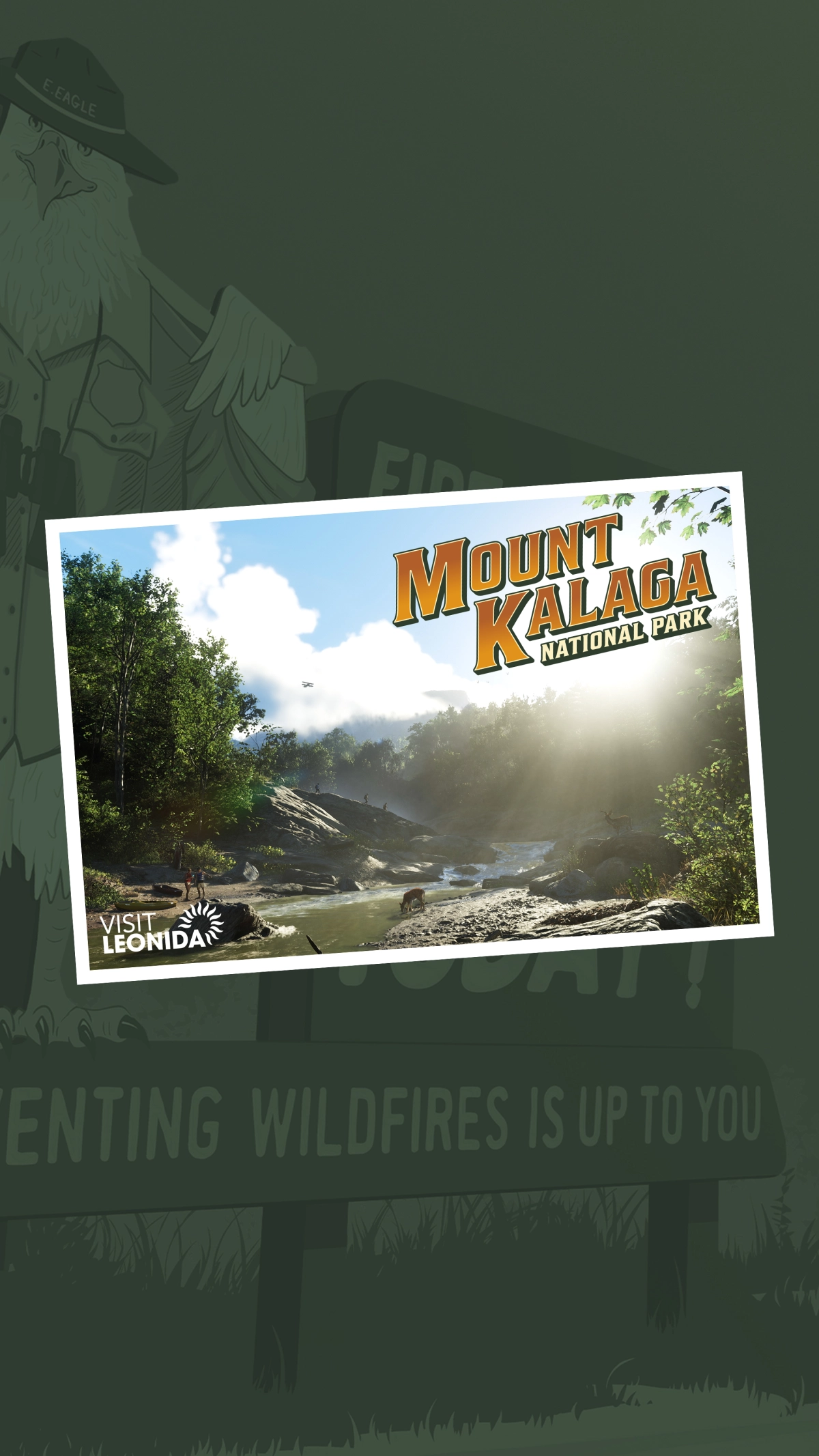 Mount Kalaga National Park Postcard Portrait - GTAVice.net