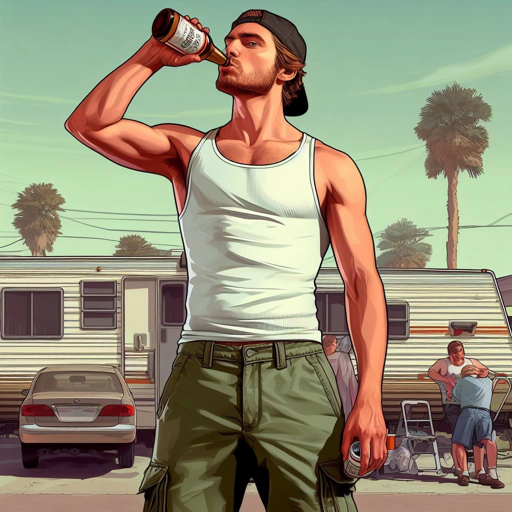 Jason Artwork AI Generated By mnm345 - GTAVice.net