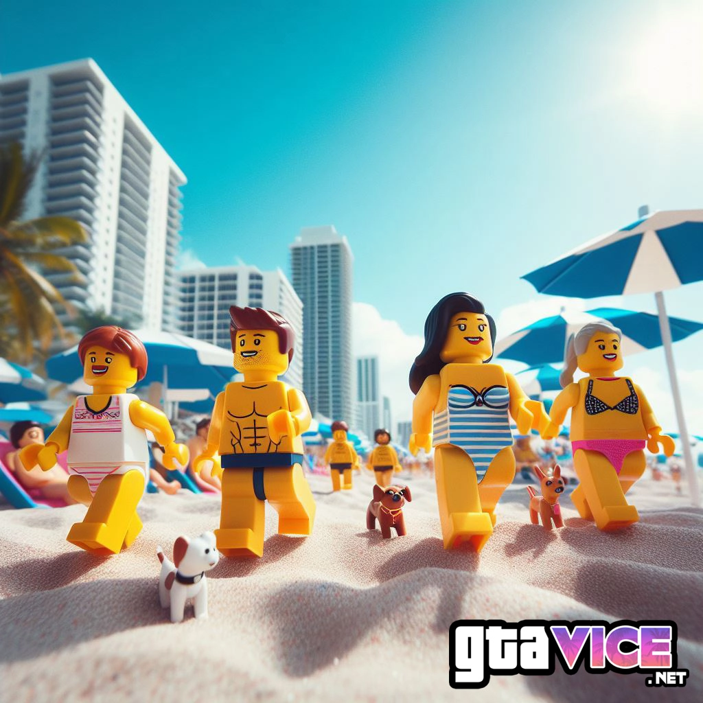 GTA VI Trailer 1 Scenes Recreated In Lego With AI - GTAVice.net