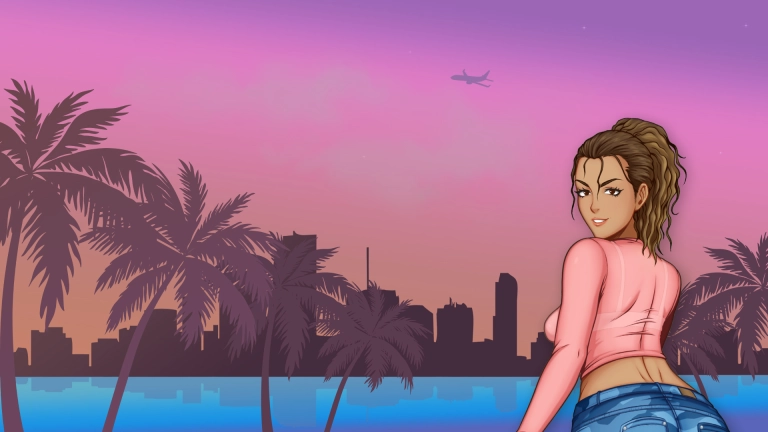 Lucia Gta Vi Fan Art Poster