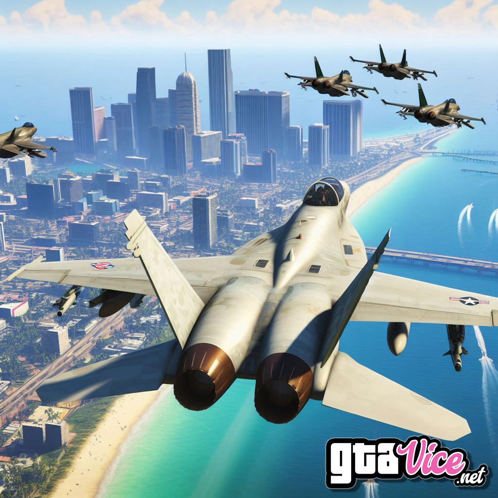 Fighter Jets Concept Art (AI Generated By Psy) - GTAVice.net
