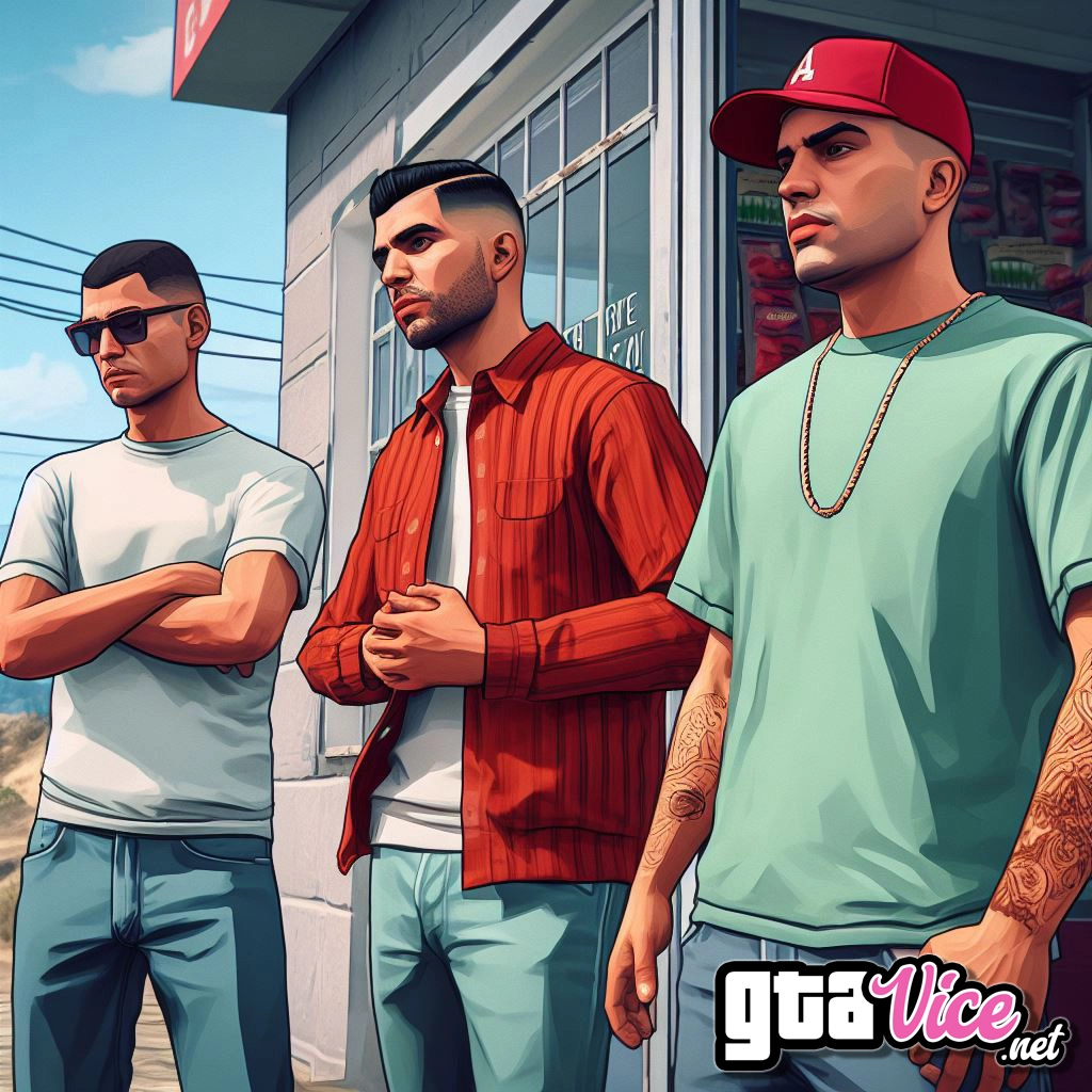 Gang Members Concept Art (AI Generated By Psy) - GTAVice.net