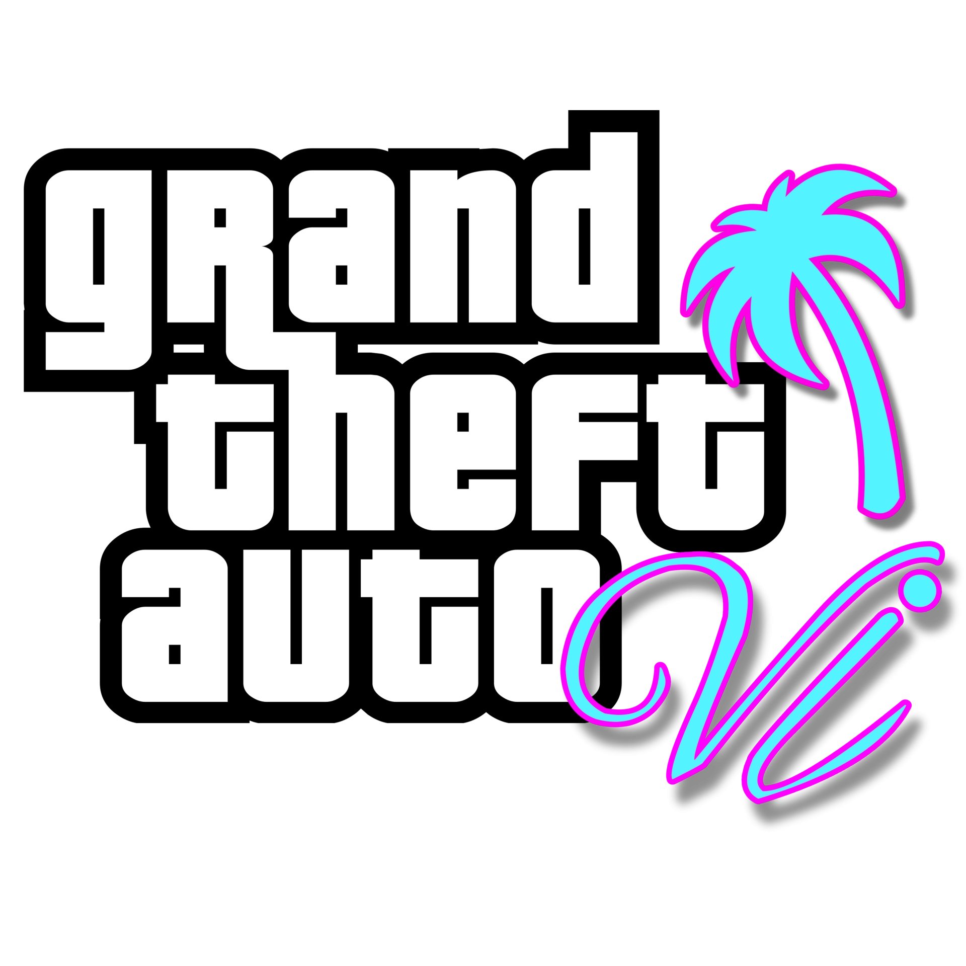 GTA 6 Palm Tree Logo By BraydenMakesMaps - GTAVice.net