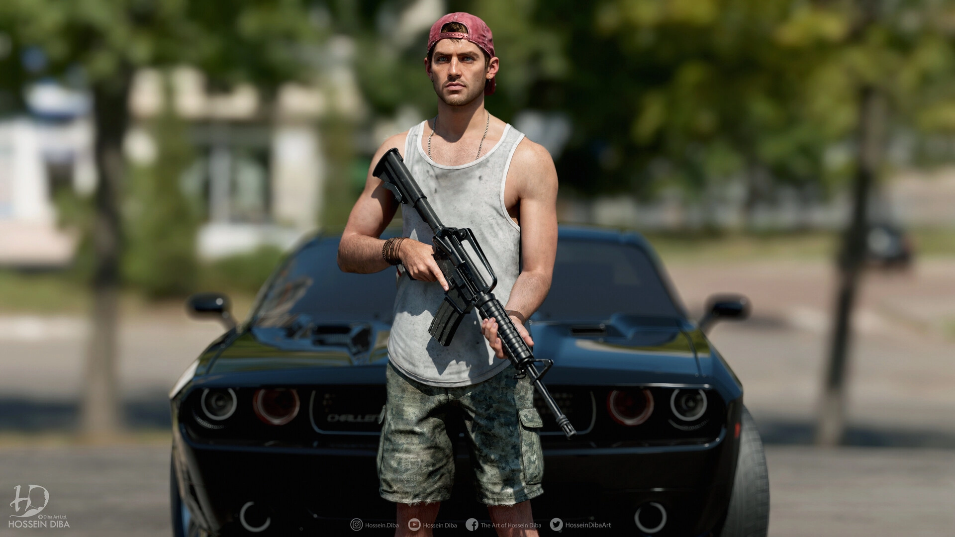 Creating Jason - Hossein Diba's 3D Model of GTA 6's Male Protagonist ...