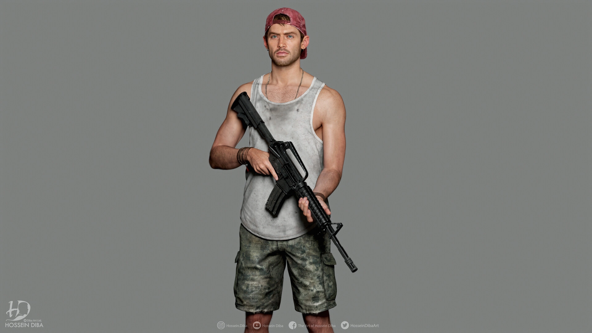 Creating Jason - Hossein Diba's 3D Model of GTA 6's Male Protagonist ...