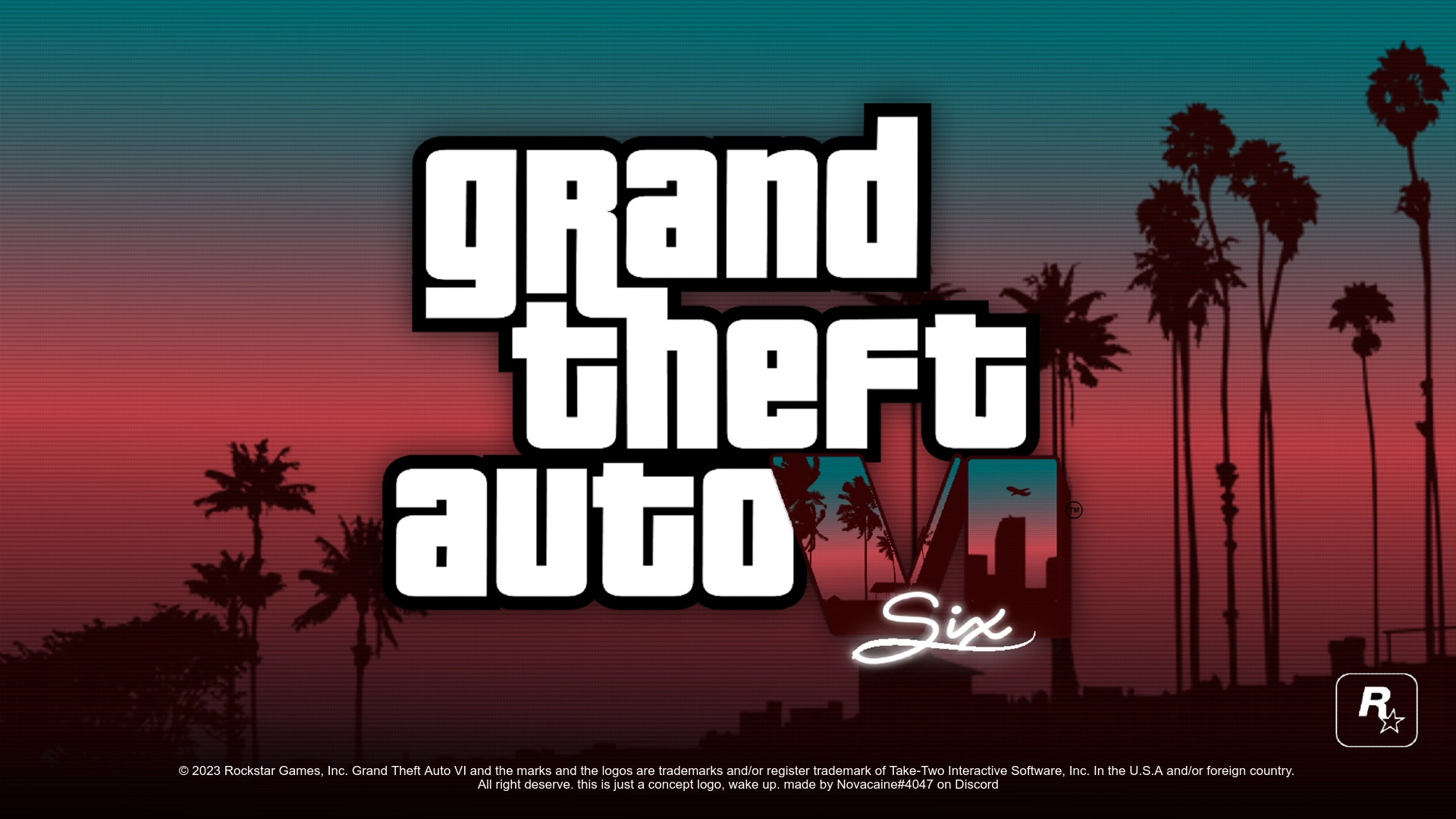 GTA6 Logo Concept By Sk8er Boi - GTAVice.net