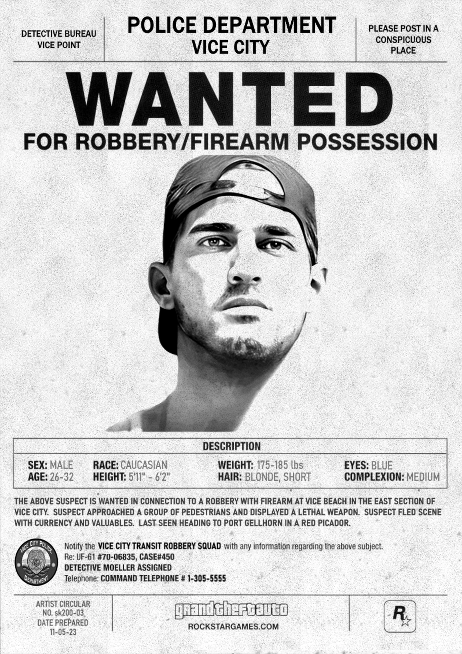 Jason Wanted Poster By Circular - GTAVice.net