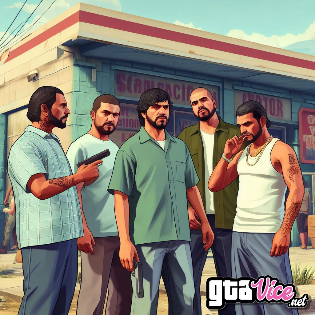 Latino Gang Concept Art (AI Generated By Psy) - GTAVice.net