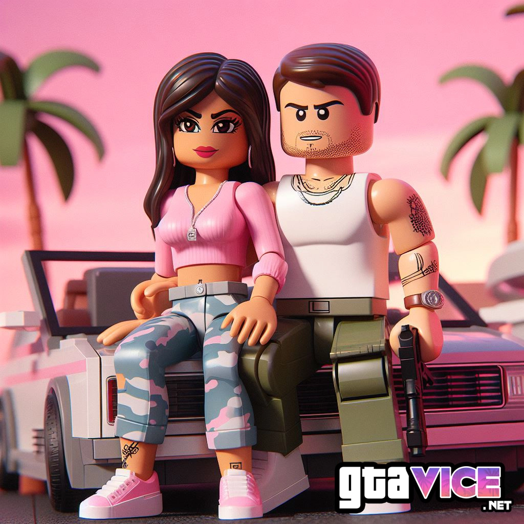 GTA VI Trailer 1 Scenes Recreated In Lego With AI - GTAVice.net