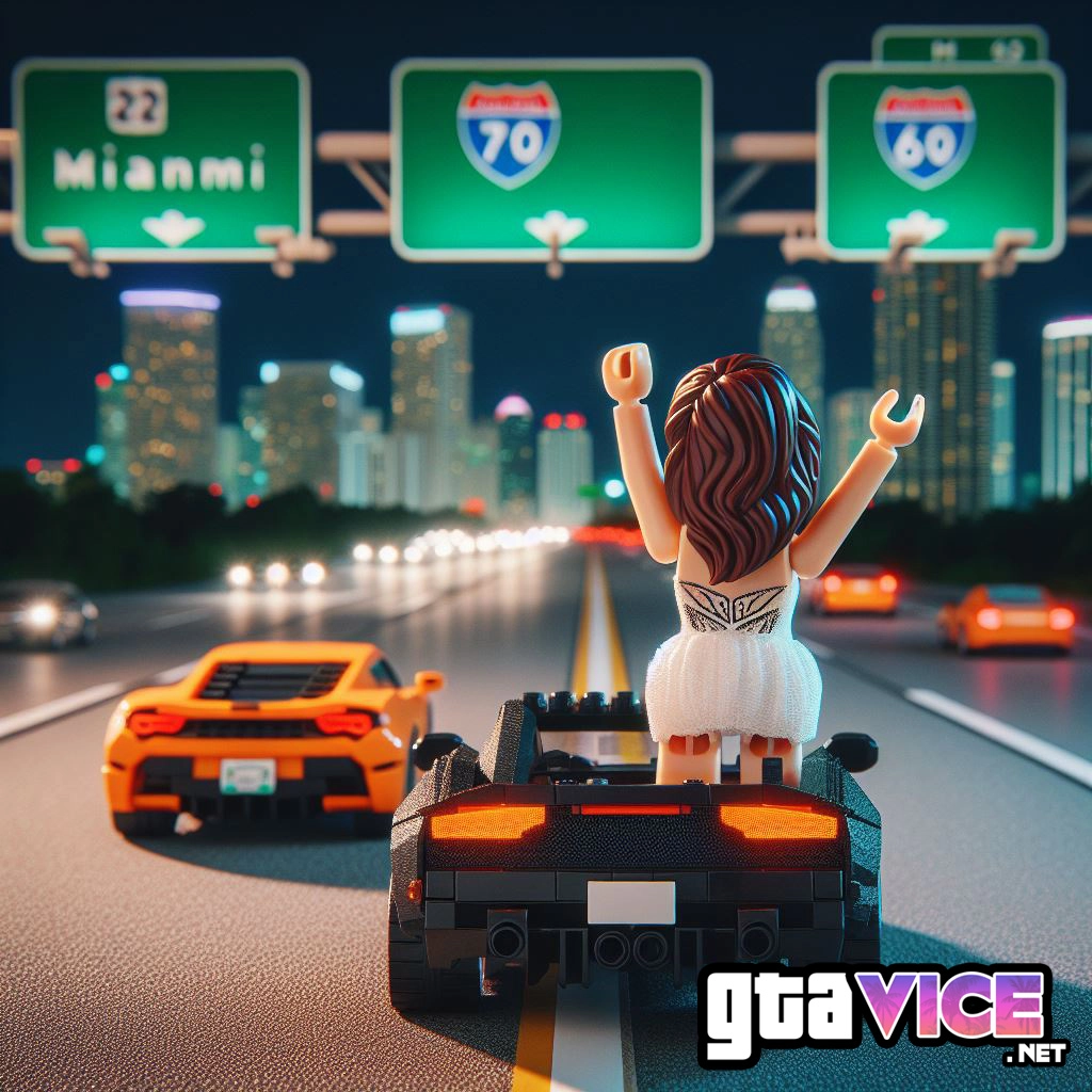 GTA VI Trailer 1 Scenes Recreated In Lego With AI - GTAVice.net