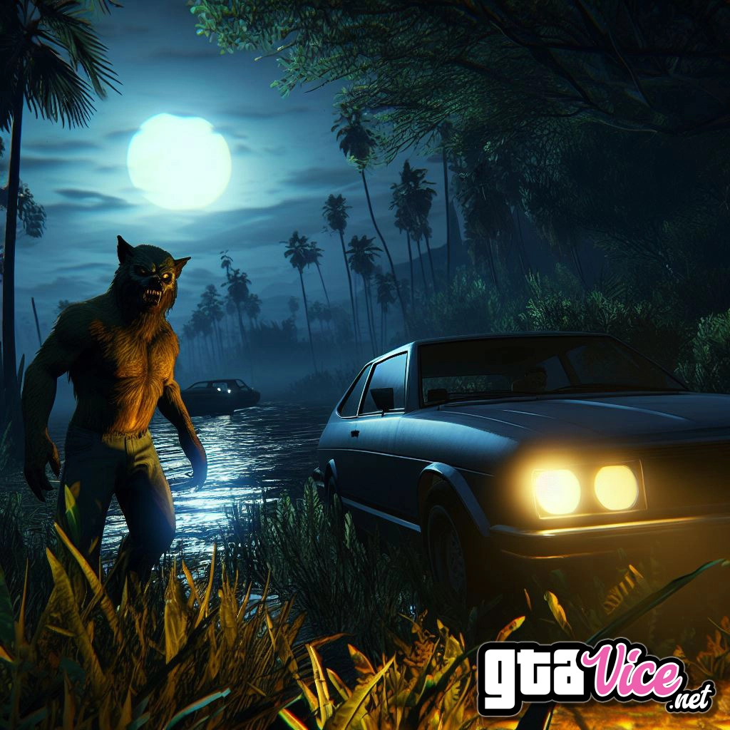 Werewolf Concept Art (AI Generated By Psy) - GTAVice.net