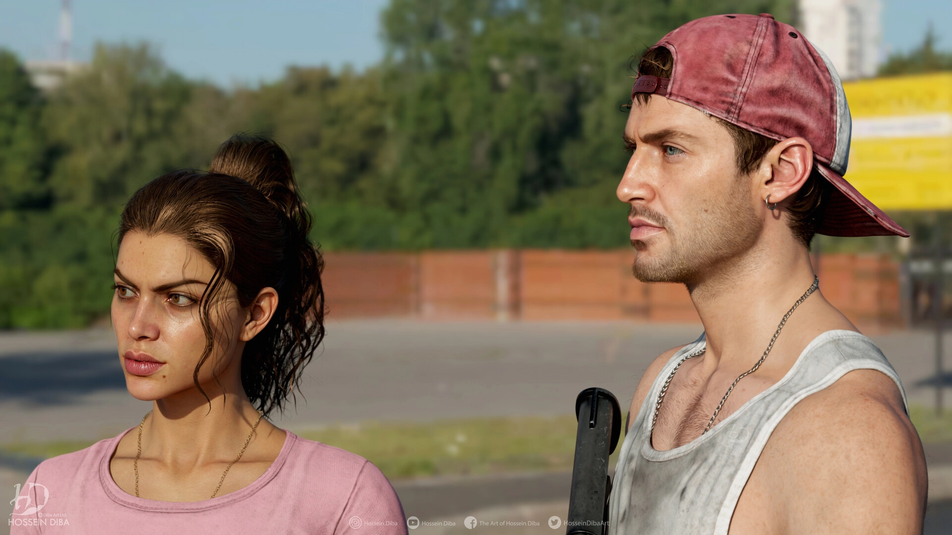 Check Out Hossein Diba's 3D Models of Jason and Lucia - GTAVice.net