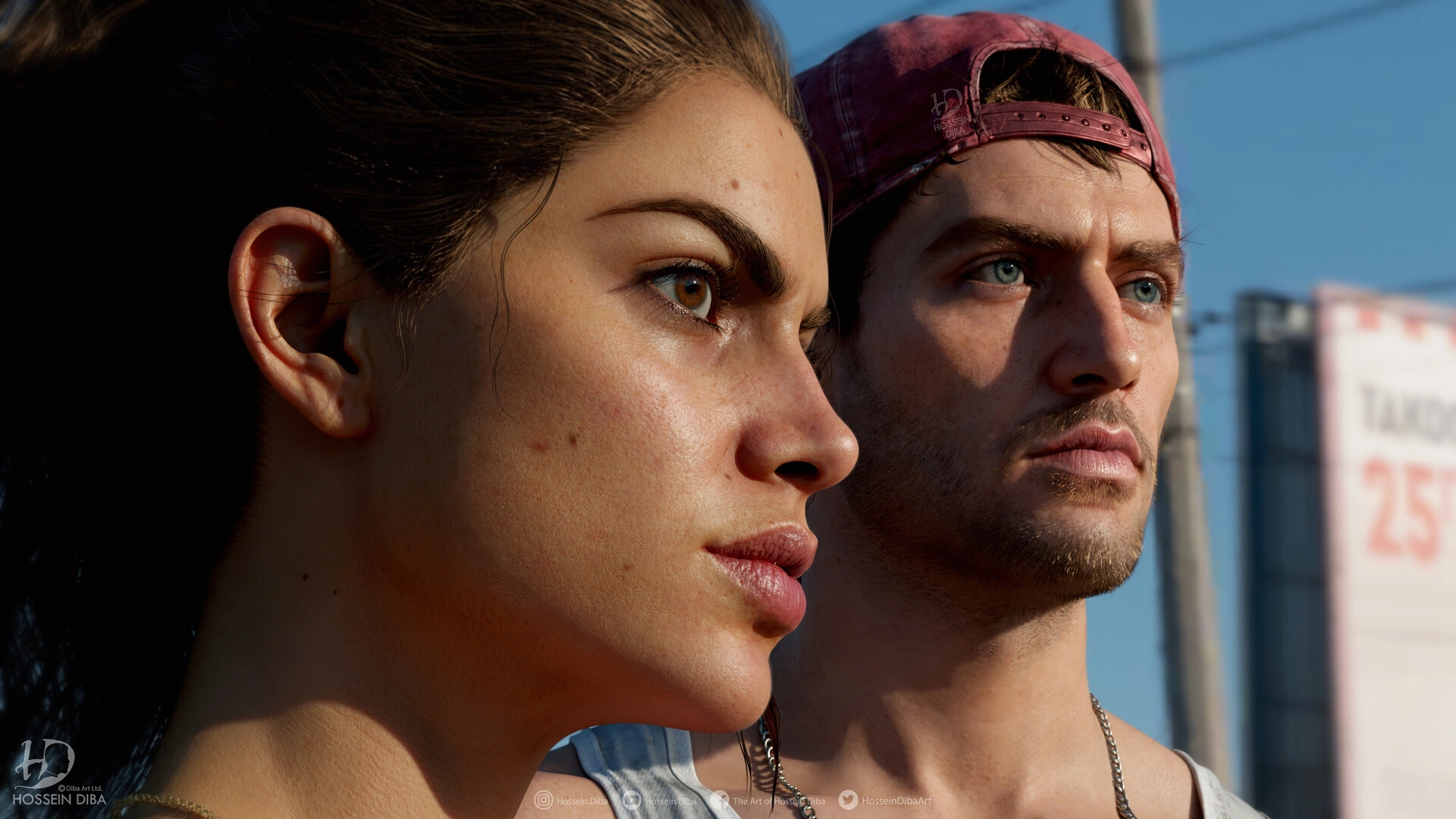 Check Out Hossein Diba's 3D Models of Jason and Lucia - GTAVice.net