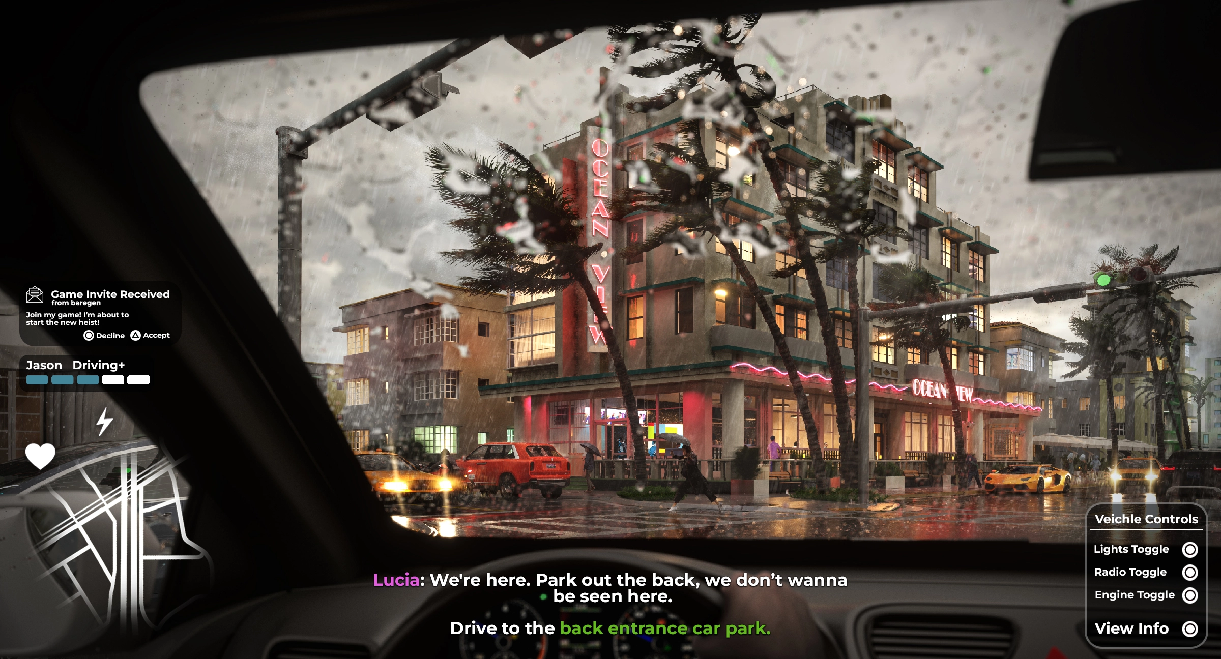 GTA 6 Fake Screenshot With UI By baregen - GTAVice.net